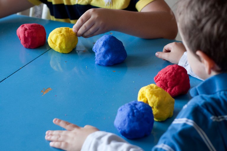 Playdough Color Theory… | Small Potatoes