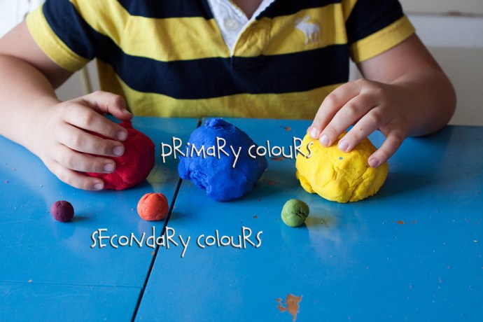 Playdough Color Theory… | Small Potatoes