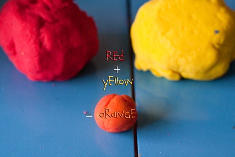 Playdough Color Theory… | Small Potatoes