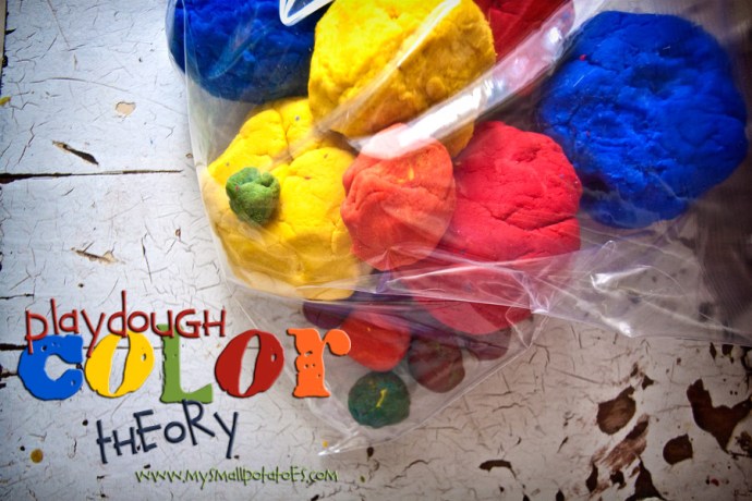 Playdough Color Theory… | Small Potatoes