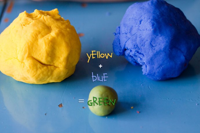 Playdough Color Theory… | Small Potatoes