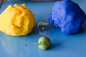 Playdough Color Theory… | Small Potatoes