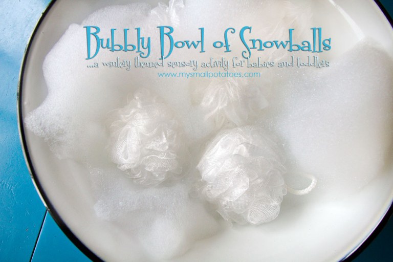 Weekly Kid’s Co-op! Bubbly Bowl of Snowballs…a Wintery-Themed Sensory ...
