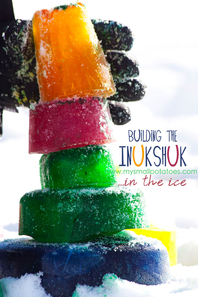 Building The Inukshuk In The Ice… | Small Potatoes