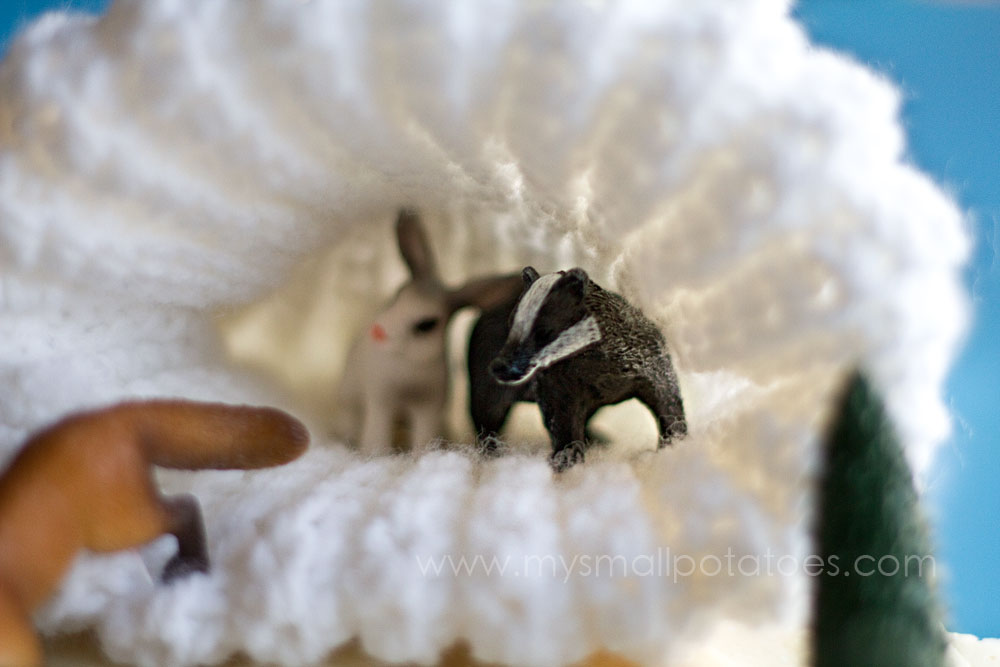 Weekly Kid’s Co-op: The Mitten…An Enchanting Small World Activity ...