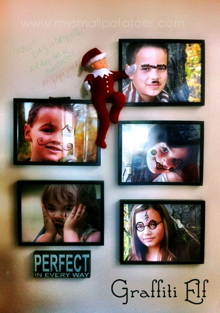 10 Elfy Ideas from our Elf on the Shelf… | Small Potatoes