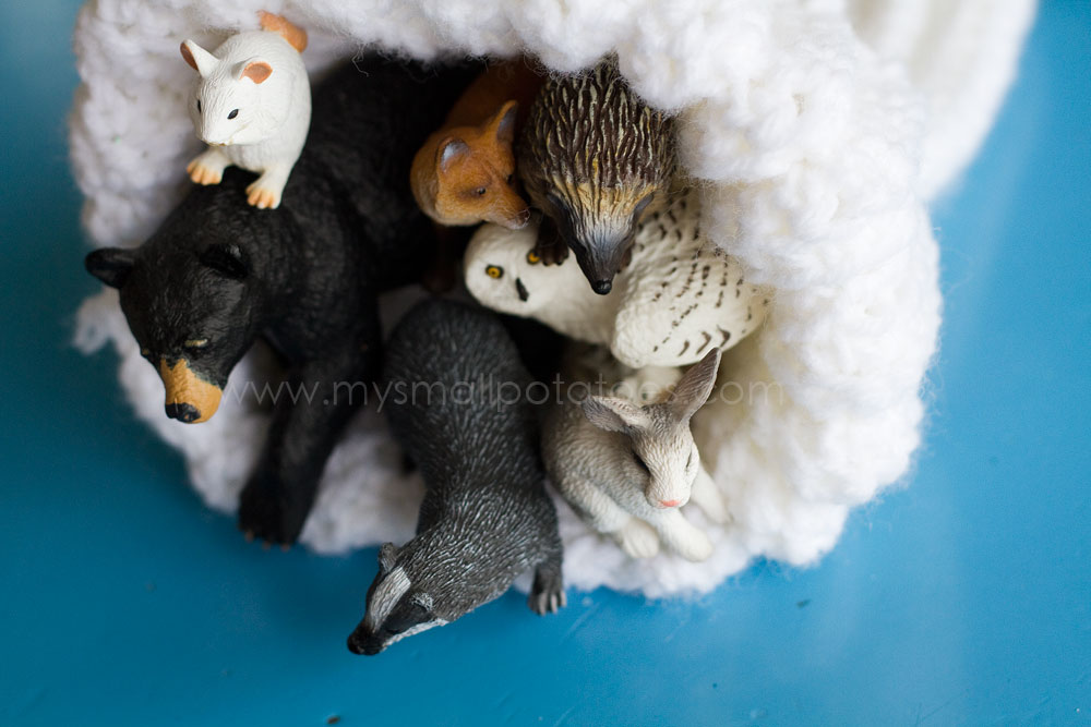 Weekly Kid’s Co-op: The Mitten…An Enchanting Small World Activity ...