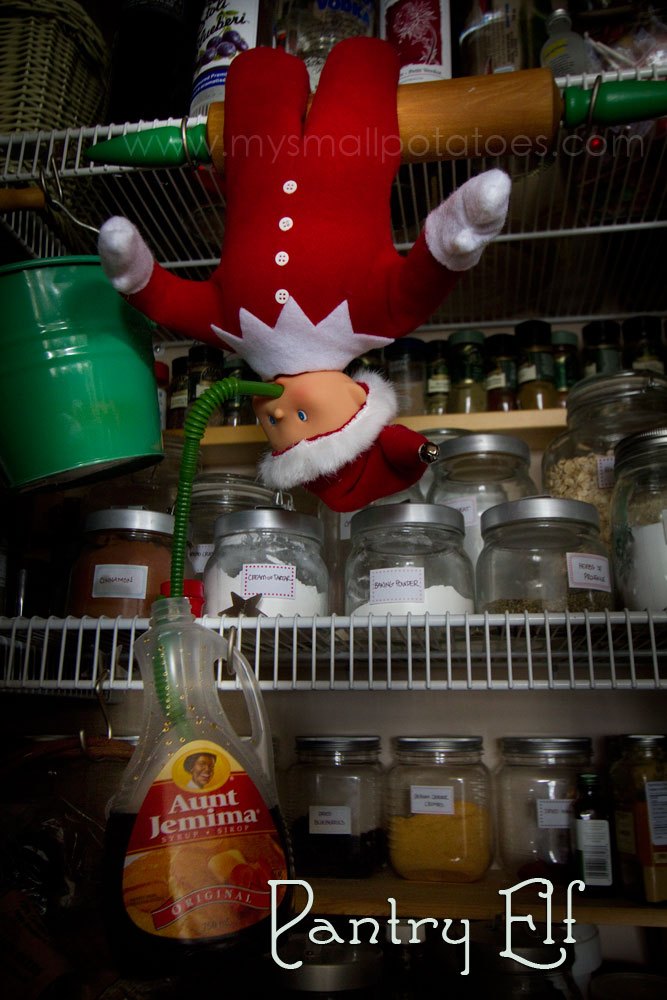 10 Elfy Ideas from our Elf on the Shelf… | Small Potatoes